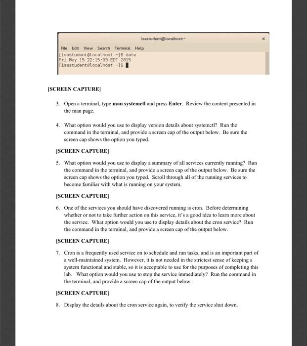 Solved Isastudent.localhost File Edit View Search Terminat | Chegg.com
