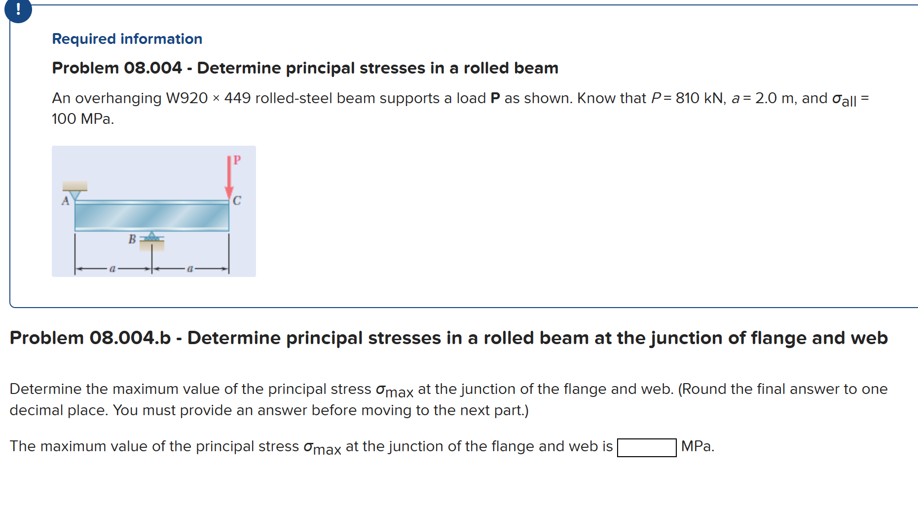 Solved Required informationProblem 08.004 - ﻿Determine | Chegg.com