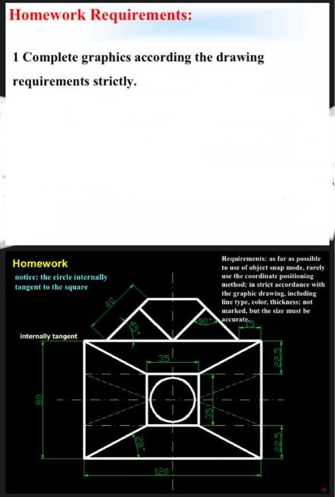 Homework Requirements: 1 Complete graphics according | Chegg.com