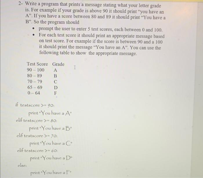 Solved 3 Write A Program That Will Count The Number Of
