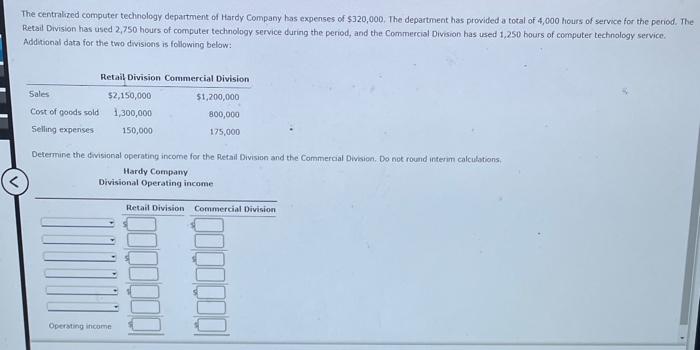 Solved The centralized computer technology department of | Chegg.com