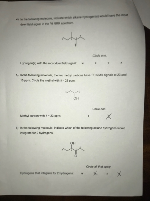 Solved Section I worked with: NMR/IR Problem Set (Chapters | Chegg.com