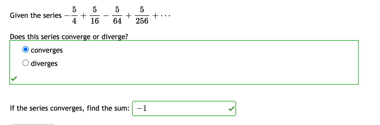 Solved (c) ∑n=0∞2n102n+1=Given the series | Chegg.com