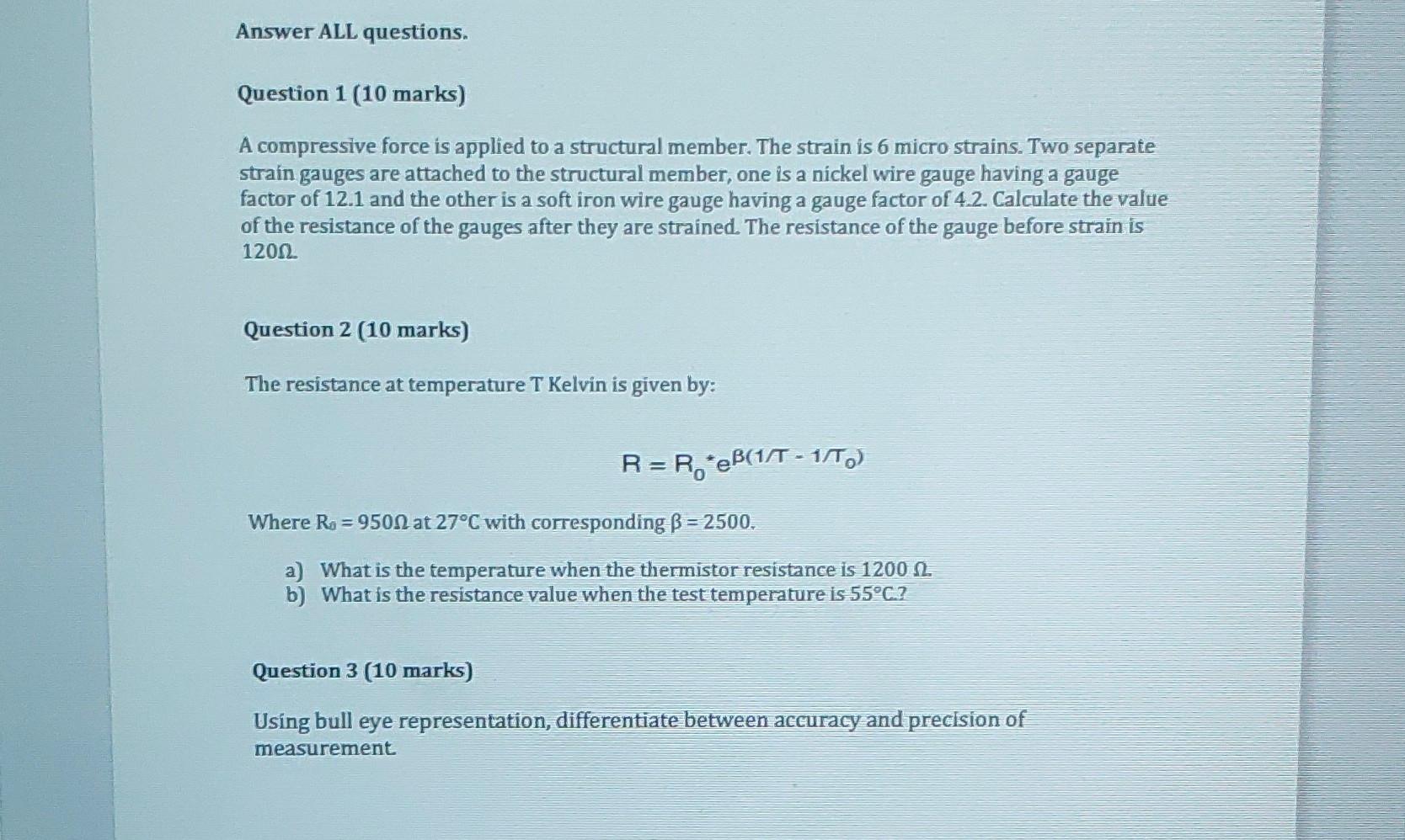 Solved Question 1 ( 10 marks) A compressive force is applied | Chegg.com