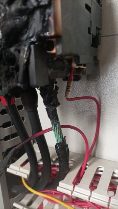 Solved I need to do Root Cause Analysis for burnt contactor. | Chegg.com