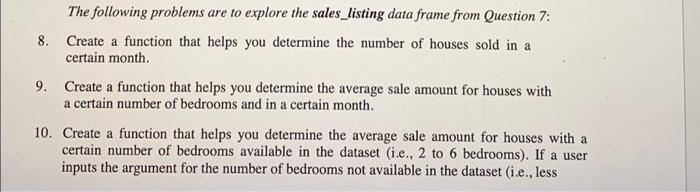 Solved The following problems are to explore the | Chegg.com