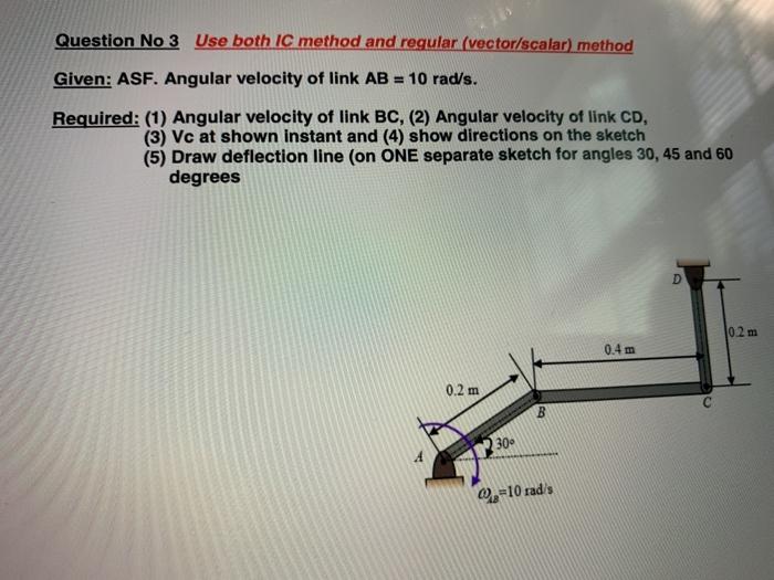 Solved Question No 3 Use both IC method and regular | Chegg.com