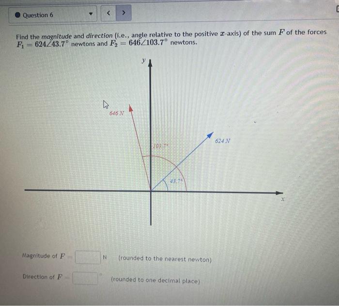 Solved ADDING VECTORS Make the red vector: 3,−1 and the | Chegg.com