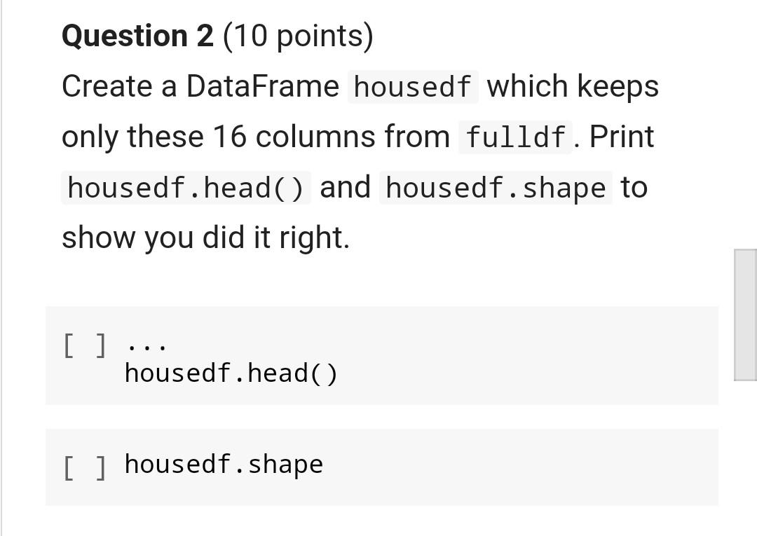 Solved [ ] \# Just execute this cell import numpy as np | Chegg.com