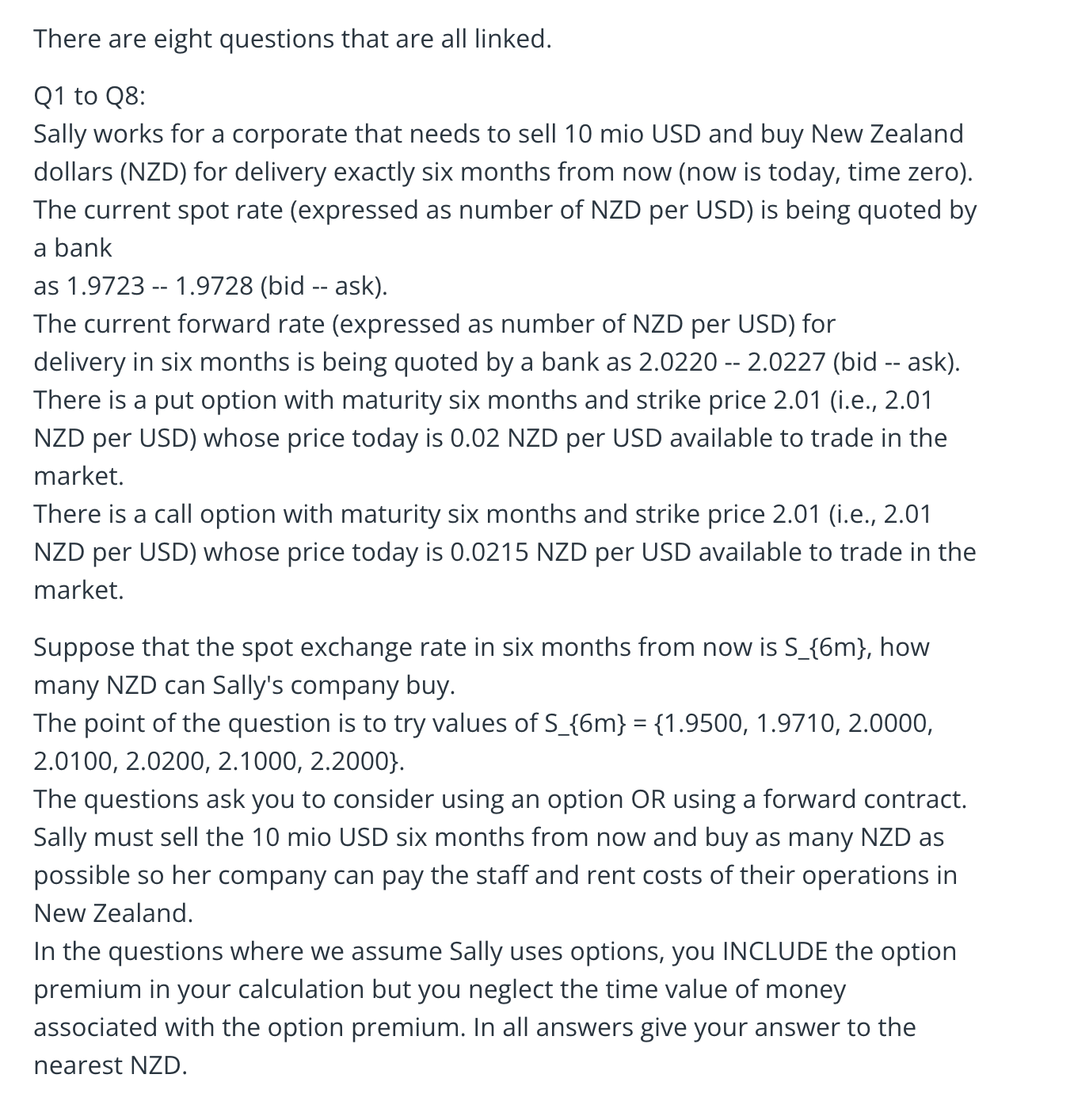 Solved There are eight questions that are all linked.Q1 ﻿to | Chegg.com