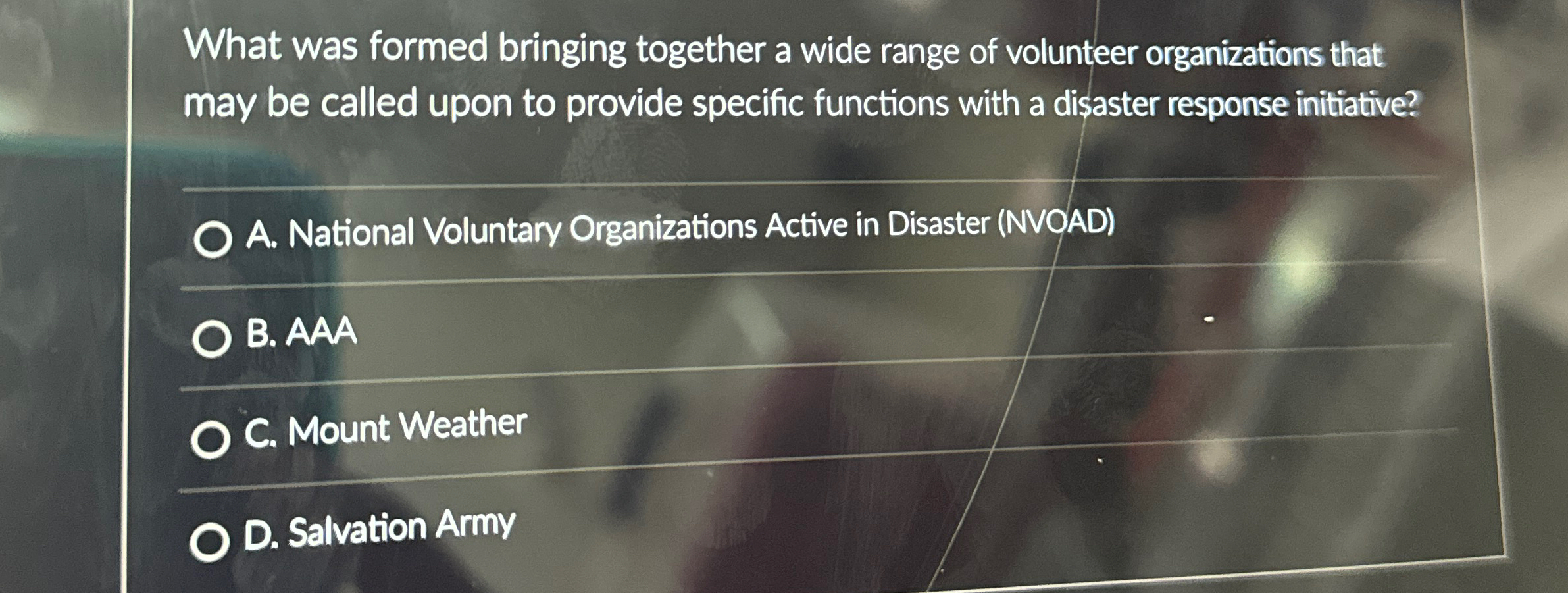 Solved What was formed bringing together a wide range of | Chegg.com