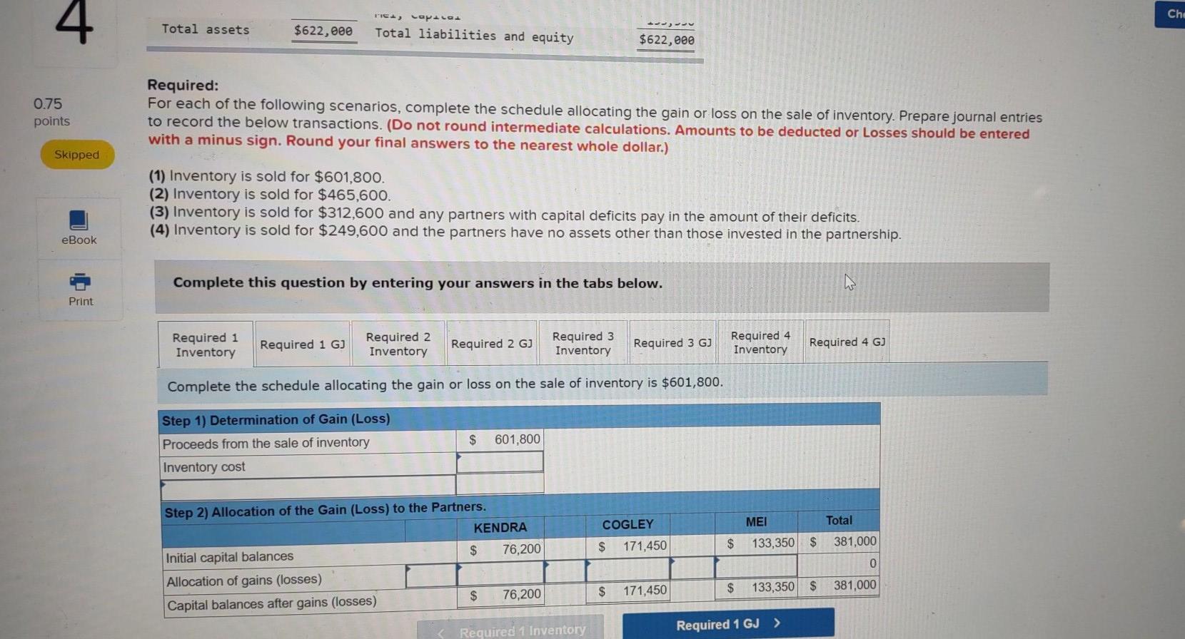 Solved Required information Problem 12-3A Allocating | Chegg.com