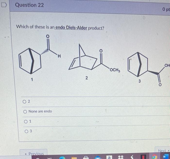 Solved D Question 22 O pt Which of these is an endo | Chegg.com