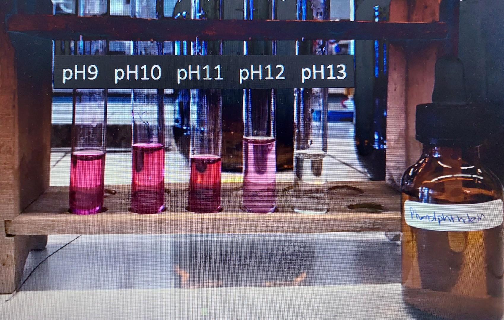 Solved Record the colors observed into the empty spaces. pH | Chegg.com