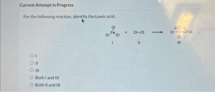 Solved For the following reaction, identify the Lewis base. | Chegg.com