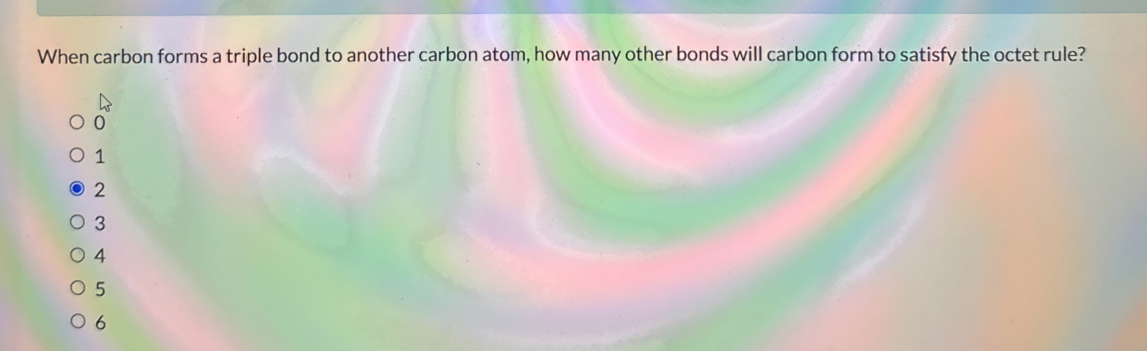Solved When carbon forms a triple bond to another carbon | Chegg.com