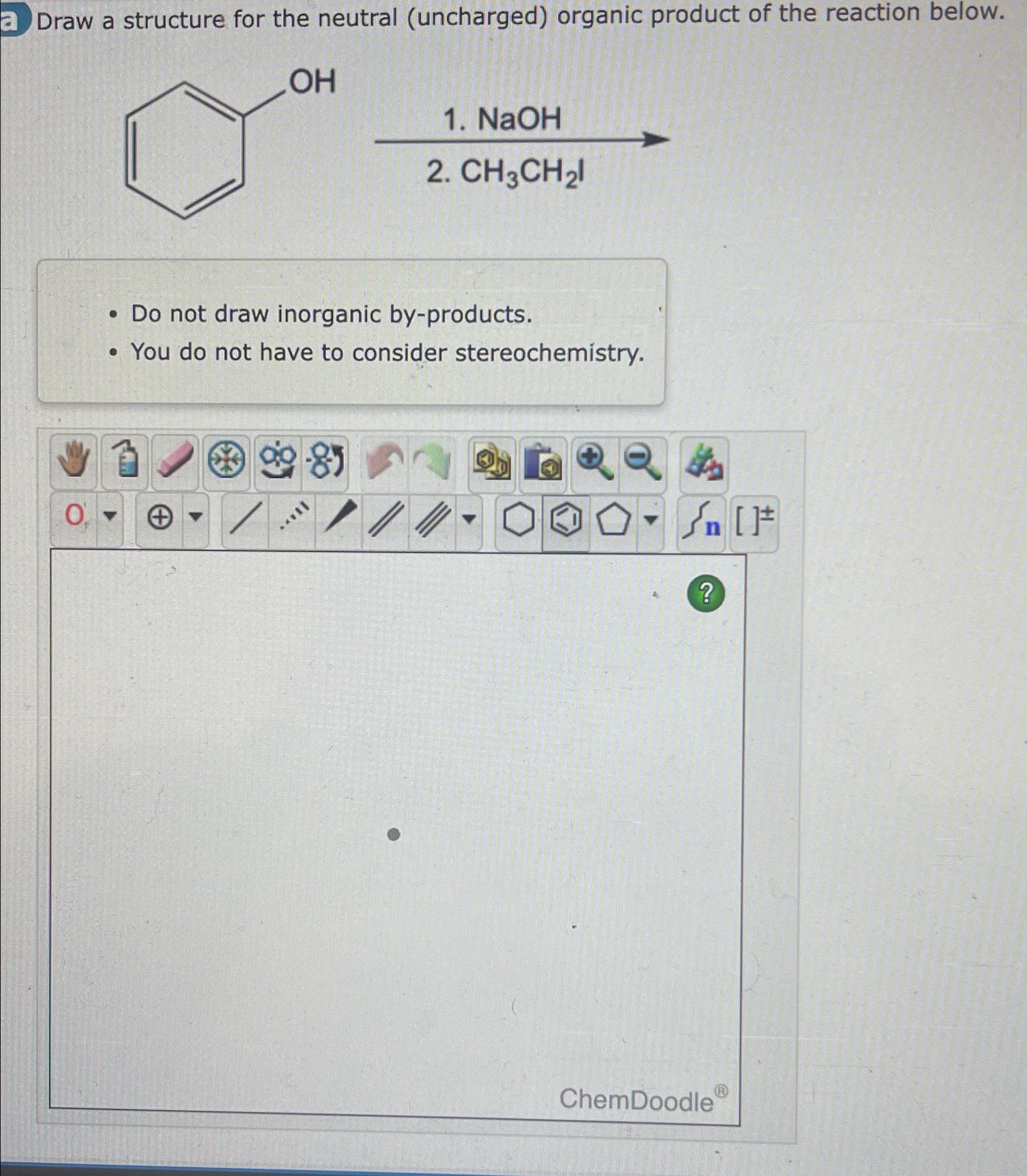 Solved a Draw a structure for the neutral (uncharged) | Chegg.com