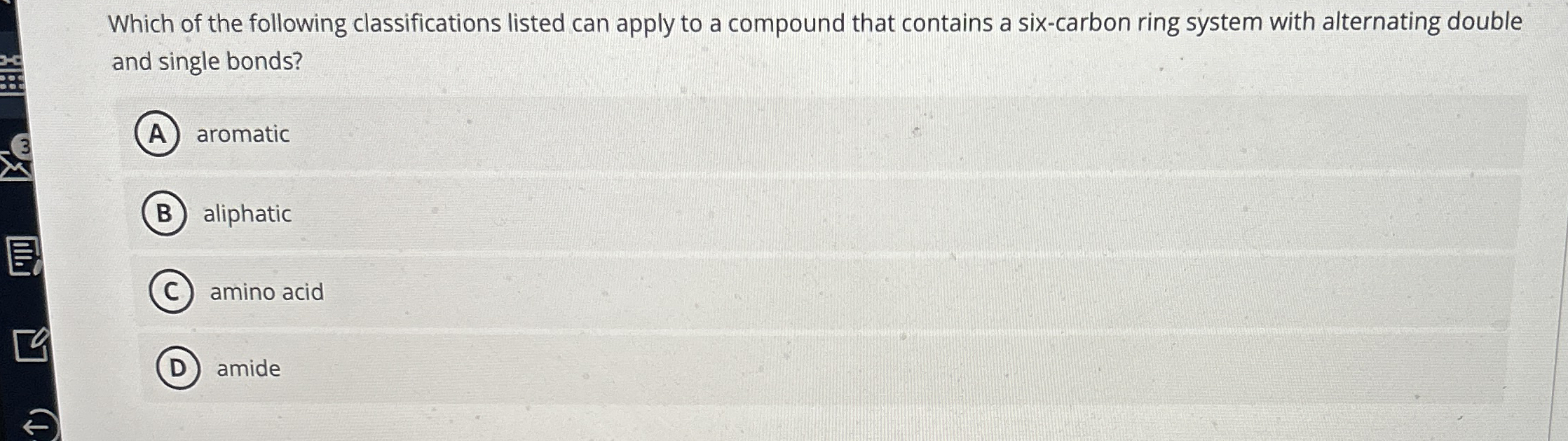Solved Which of the following classifications listed can | Chegg.com
