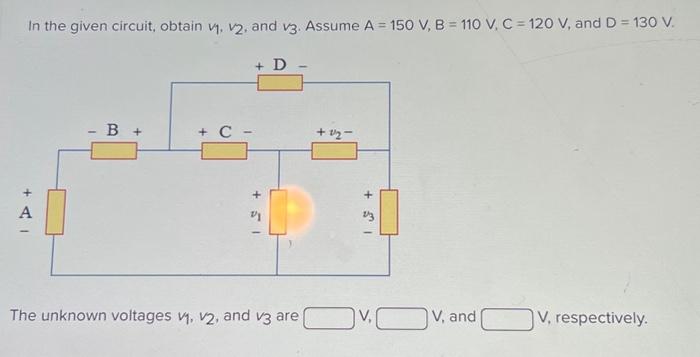 Solved In the given circuit, obtain v1,v2, and v3. Assume | Chegg.com