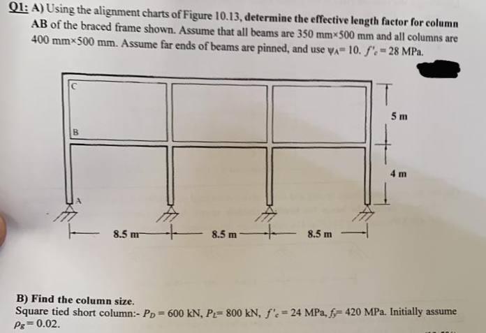 Q1: A) Using the alignment charts of Figure 10.13, | Chegg.com