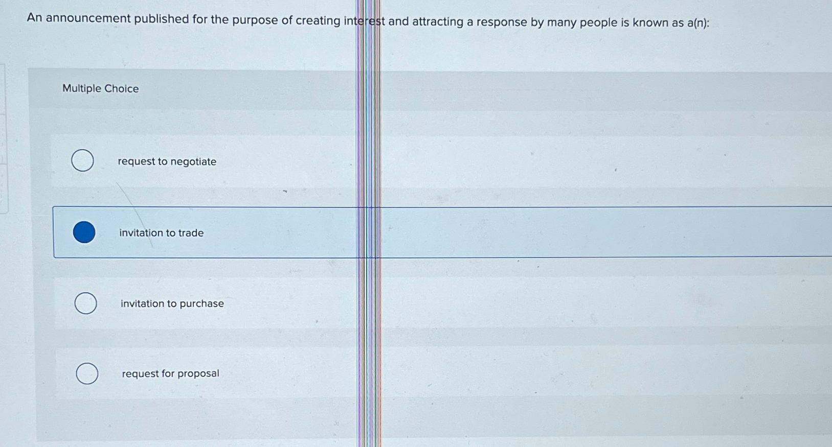 Solved An announcement published for the purpose of creating | Chegg.com