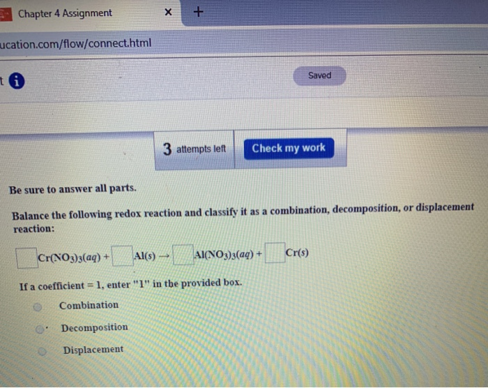 Solved Chapter 4 Assignment X ucation.com/flow/connect.html | Chegg.com