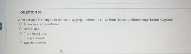 Solved QUESTION 32What variable is changed to derive an | Chegg.com