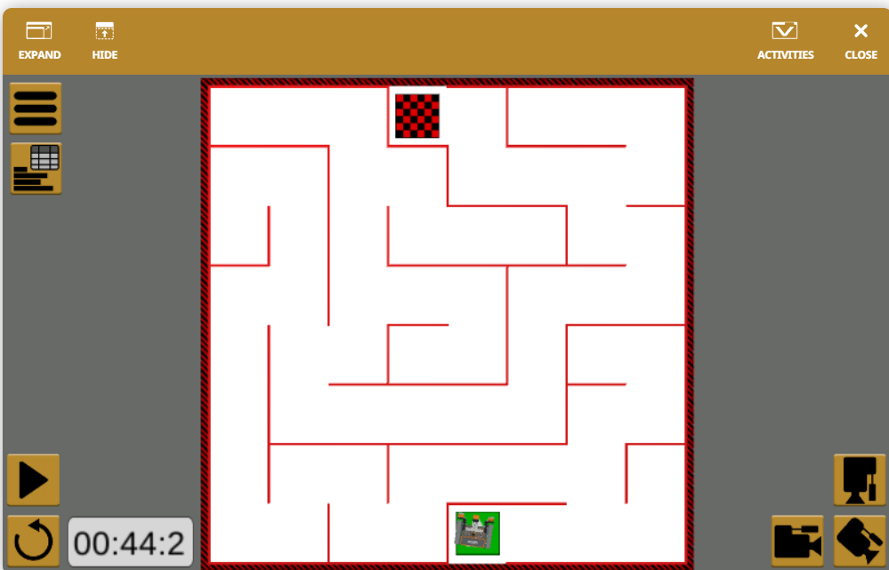 Solved I want a code for this Vex vr code maze | Chegg.com