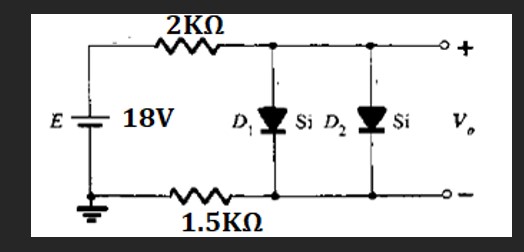 Solved Find the voltage and current of each diode, the | Chegg.com
