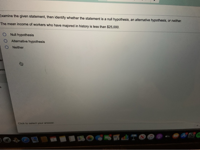 Solved Examine the given statement, then identify whether | Chegg.com