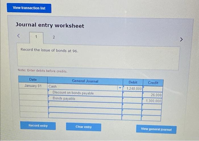 Solved Exercise 14-3 (Algo) Recording bond issuance and | Chegg.com Solved Exercise 14-3 (Algo) Recording bond issuance and | Chegg.com