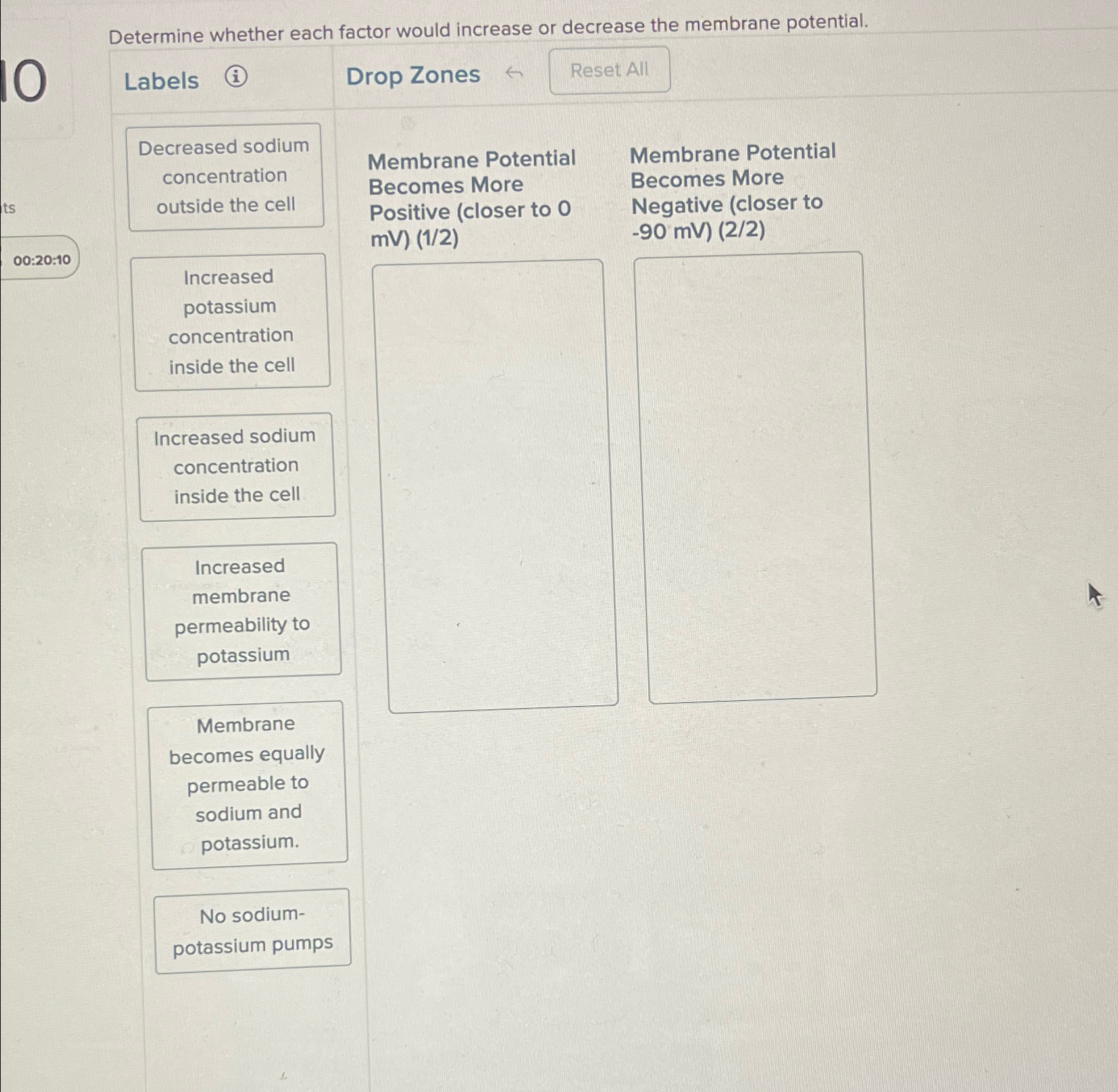 Solved Determine whether each factor would increase or | Chegg.com