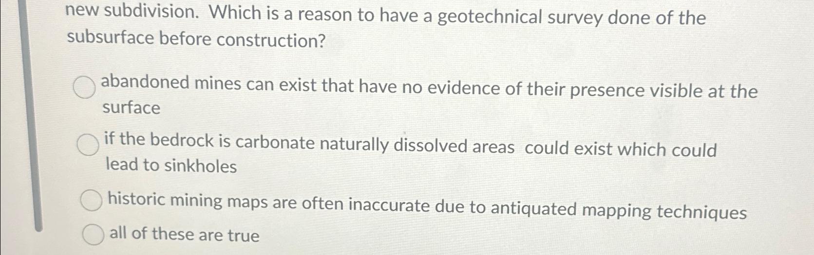 Solved new subdivision. Which is a reason to have a | Chegg.com