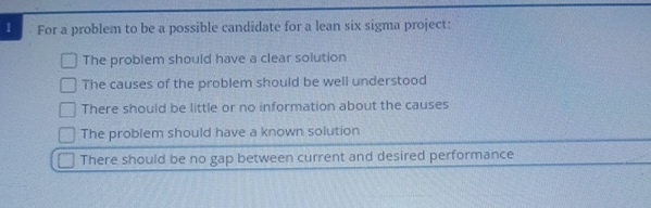 Solved 1 ﻿For a problem to be a possible candidate for a | Chegg.com