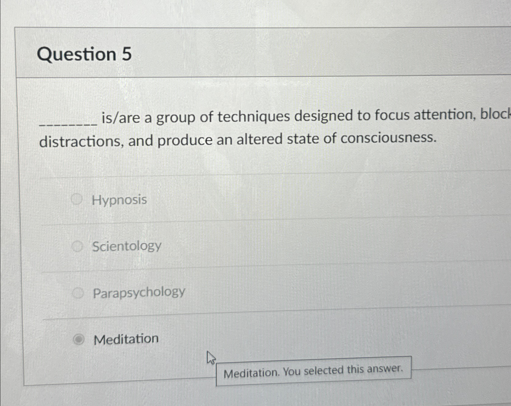 Solved Question 5is/are a group of techniques designed to | Chegg.com