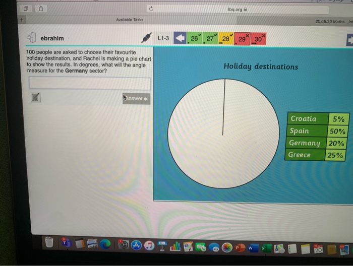 Solved Ibq.org + Available Tasks 20.05.20 Maths - Int L1-3 | Chegg.com