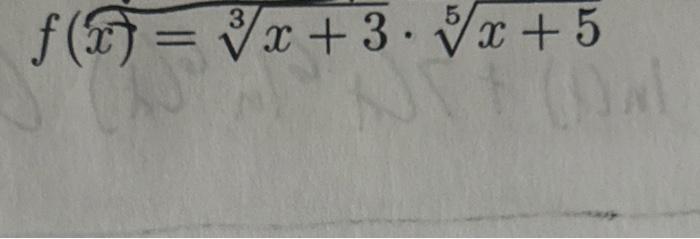 Solved f(x)=3x+3⋅5x+5 | Chegg.com