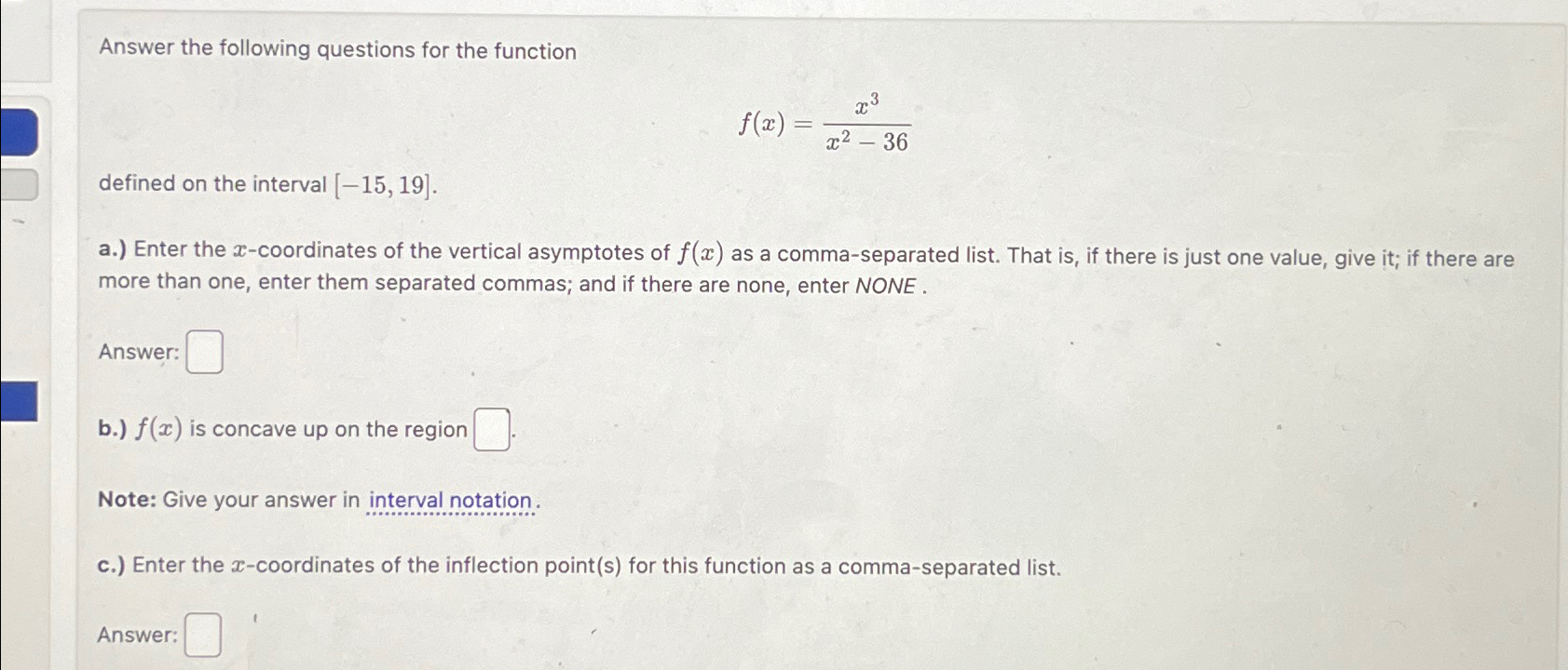 Solved Answer the following questions for the | Chegg.com