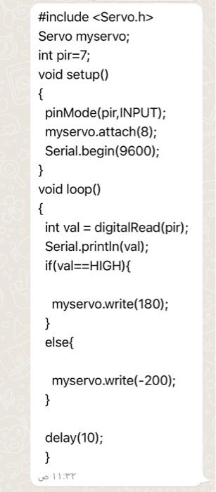 Solved I wanna use Tinker CAD , to do Smart Door Projectso | Chegg.com