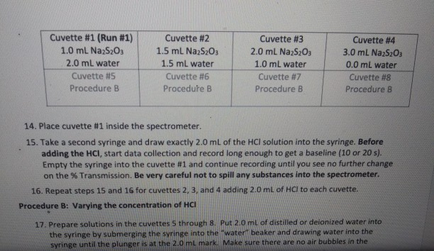 Use the dilution formula MqV1 - M2V2 to calculate the | Chegg.com