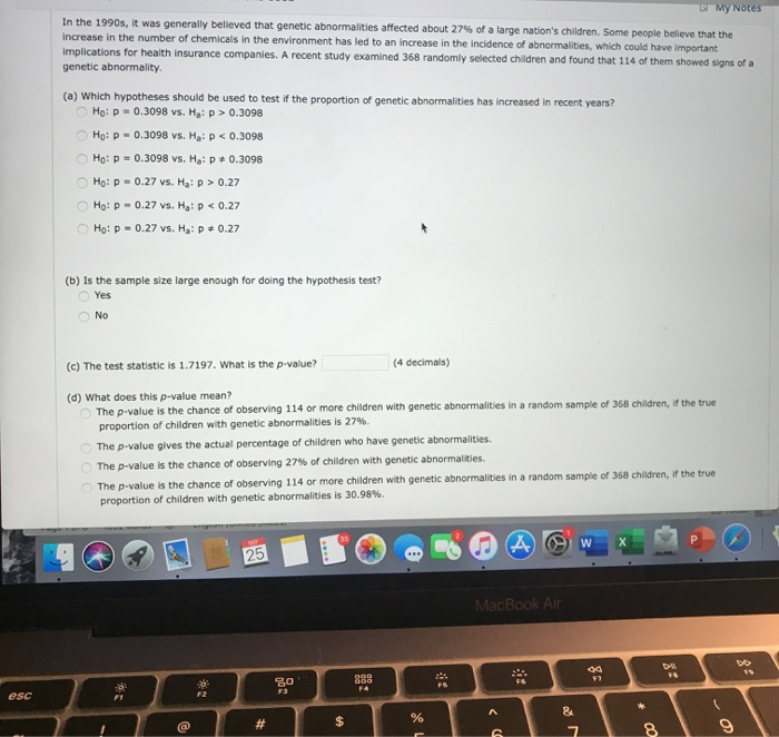 Solved My Notes In the 1990s, it was generally believed that | Chegg.com