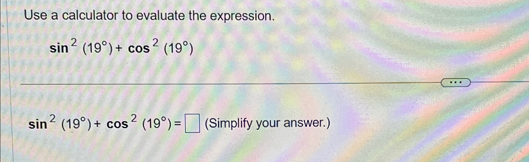Solved Use a calculator to evaluate the | Chegg.com