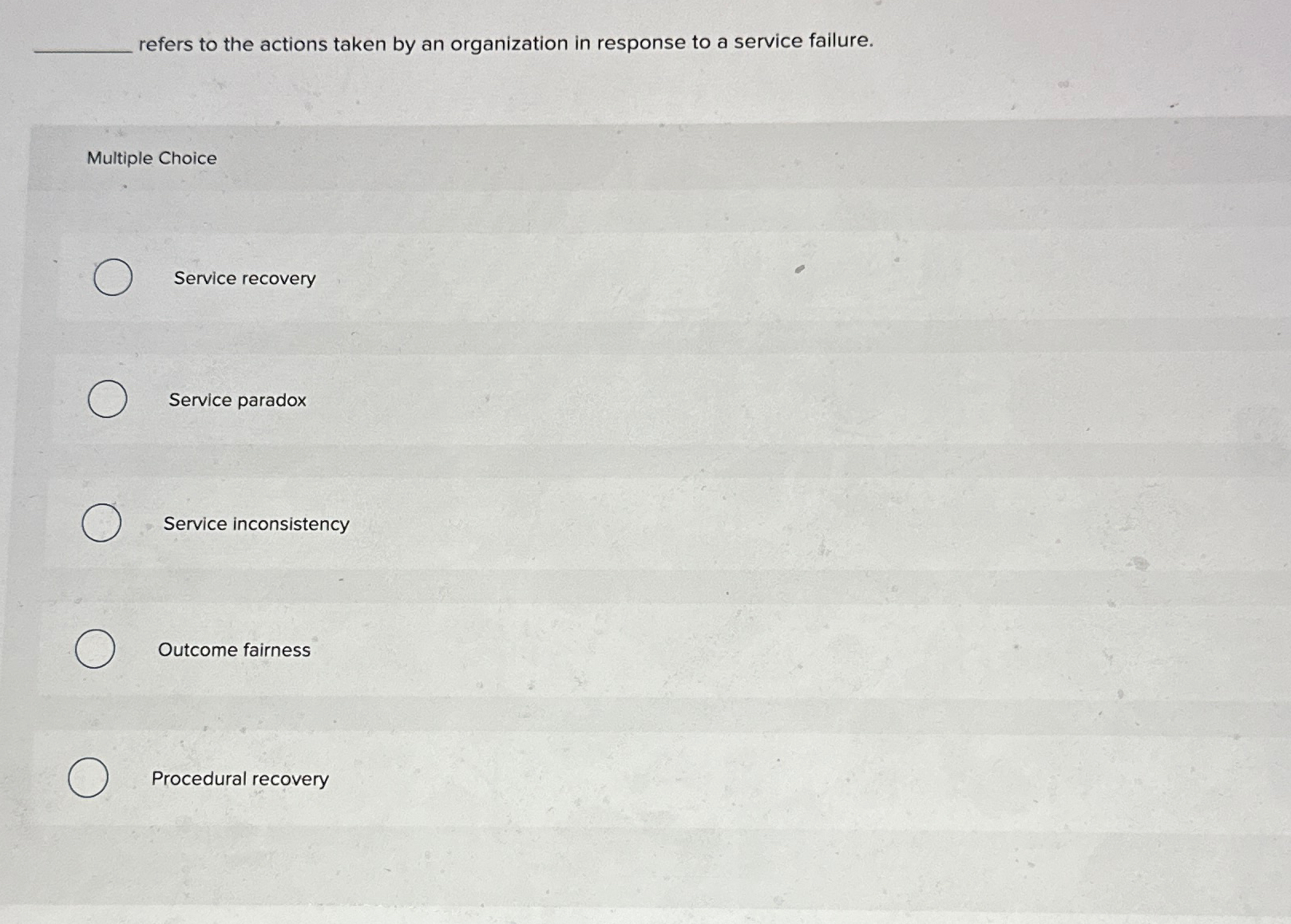 Solved refers to the actions taken by an organization in | Chegg.com