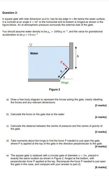 Solved Question 1: A Manometry system is set up as shown in | Chegg.com