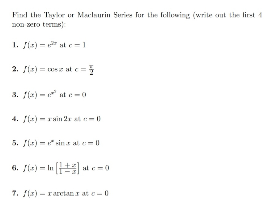 Solved Need help with question #3, ﻿#5, ﻿#6, ﻿& #7.Find the | Chegg.com