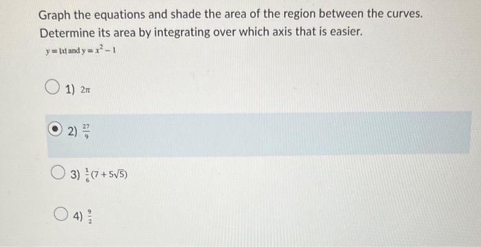 Solved Graph the equations and shade the area of the region | Chegg.com