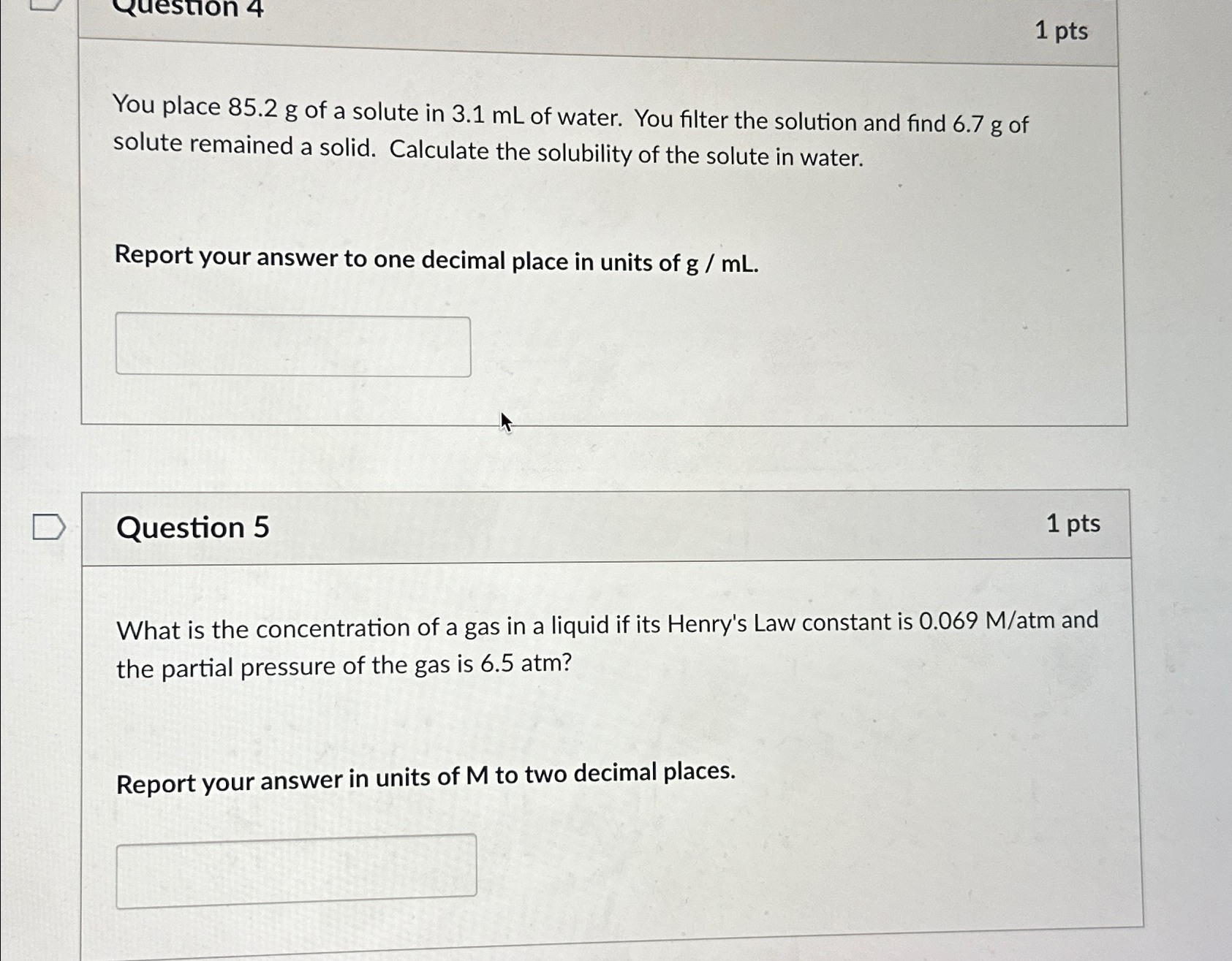 Solved Please help with questions 4 ﻿& 5 | Chegg.com