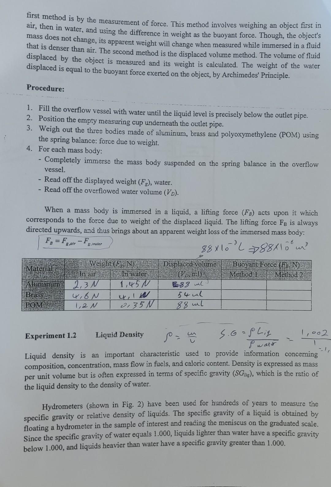 Hydrostatics is the study of fluids at rest. | Chegg.com