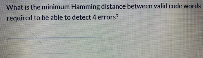 Solved Using the Hamming(7,4) error correcting circuit that | Chegg.com