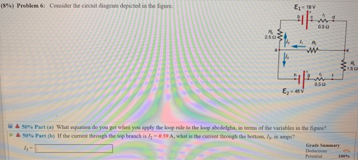 Consider The Circuit Diagram Depicted Solved: Consider The C
